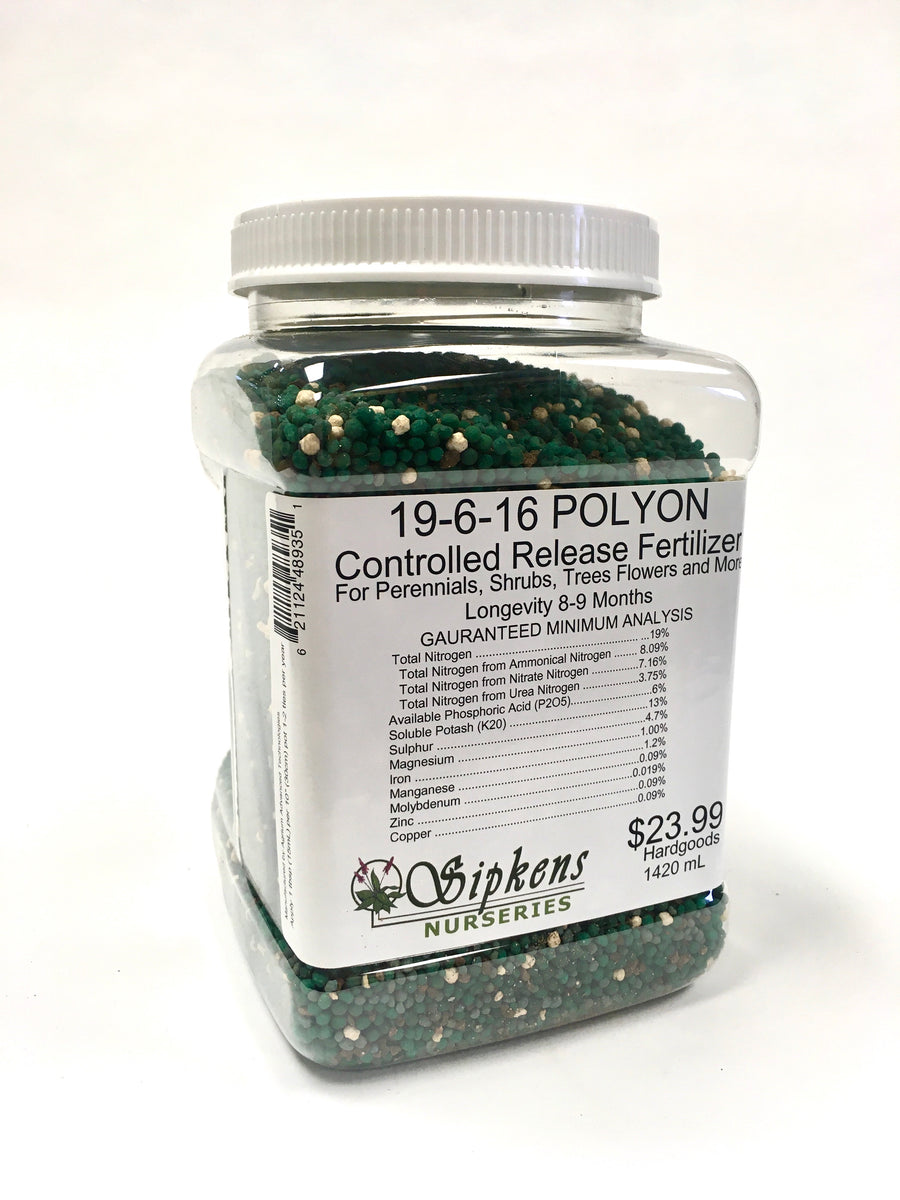 Polyon Control Release Fertilizer (the Cadillac) – Sipkens